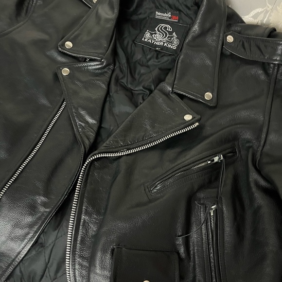 Leather King | Jackets & Coats | Motorcycle Leather King Jacket ...